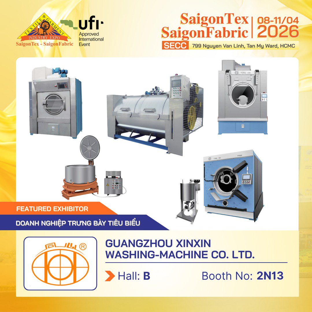GUANGZHOU XINXIN WASHING-MACHINE CO. LTD - SaigonTex